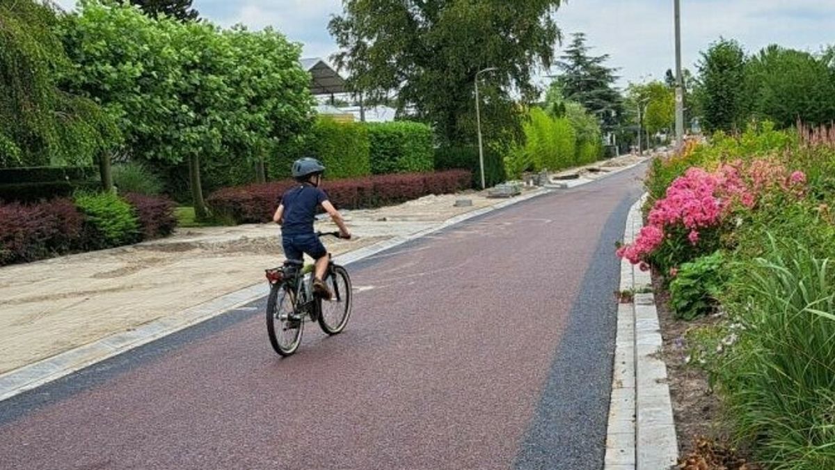 Nieuwe fietsstraat in Leeuwarden geopend: auto's te gast - Omrop Fryslân