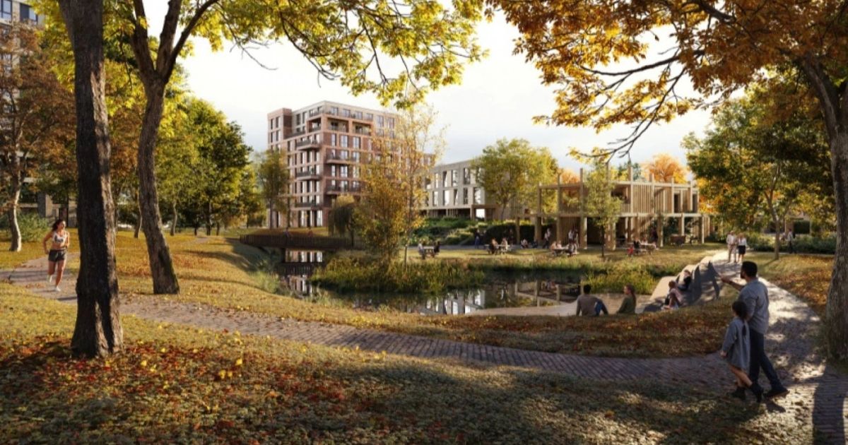 Zo ziet nieuwe wijk met flat van 13 etages eruit: 'Je moet hoogte in ...