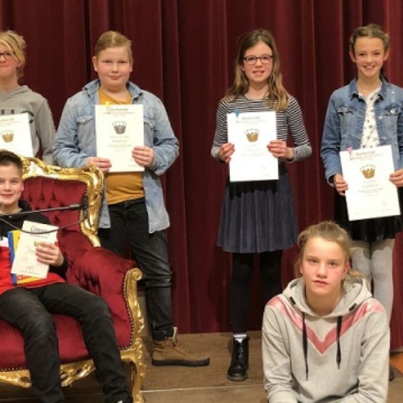 Thomas Wolf is Voorleeskampioen van Hattem - Omroep Gelderland