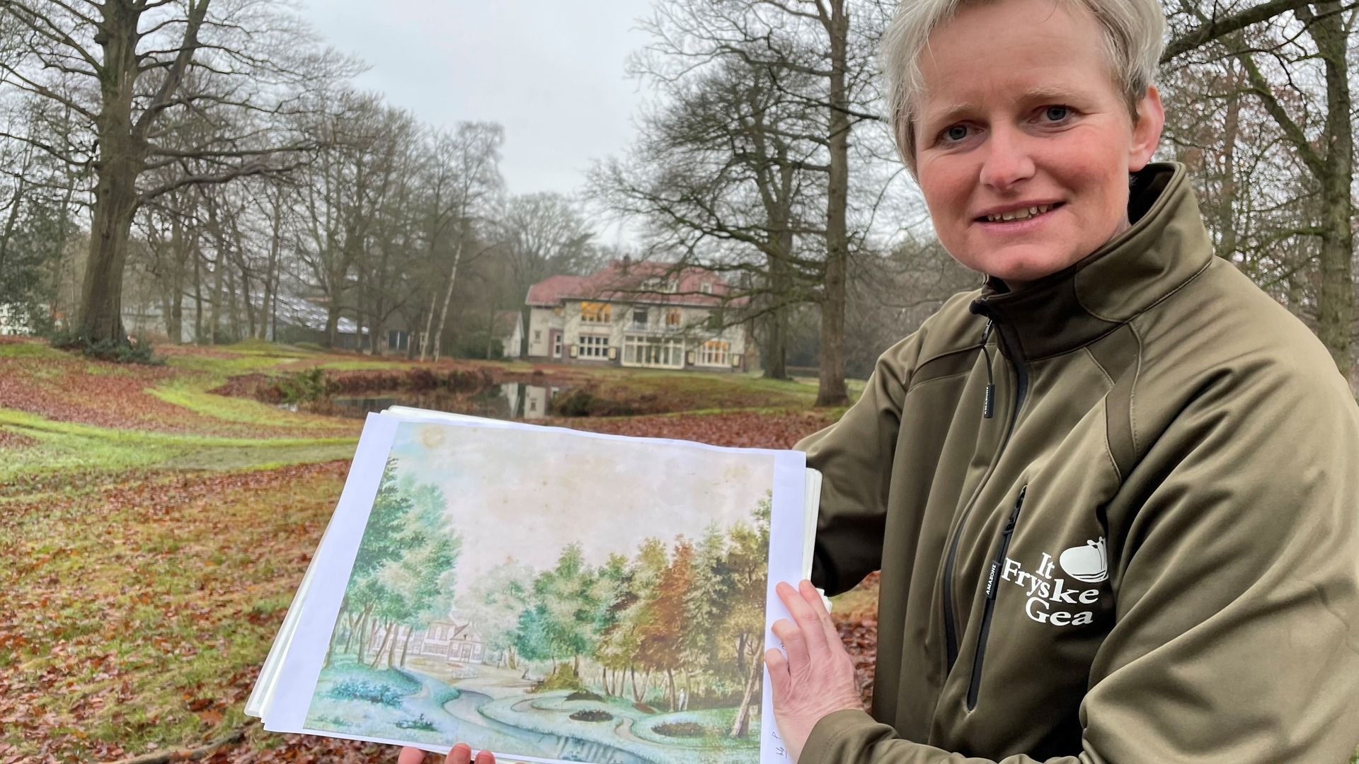 Bijzondere ontdekking: twee Friese tuinarchitecten werkten aan park ...