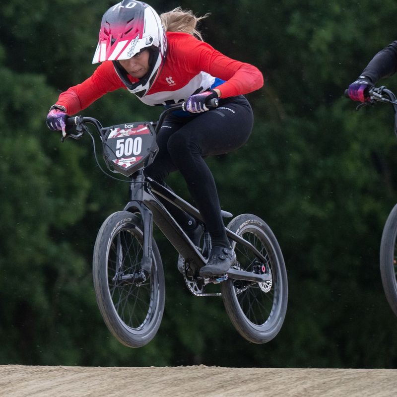 Michelle Wissing wint op haar BMX-fiets bijna alles wat er te winnen ...