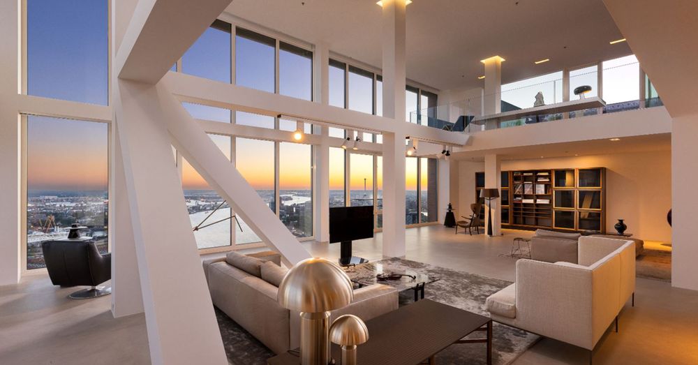Twee miljoen euro ‘korting’: het duurste penthouse dat te koop staat in Rotterdam zakte fors in ...