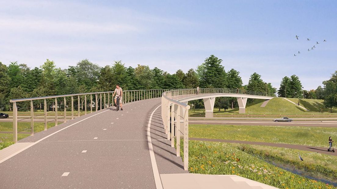 Fietsbrug valt miljoenen duurder uit, maar er is geen weg meer terug ...