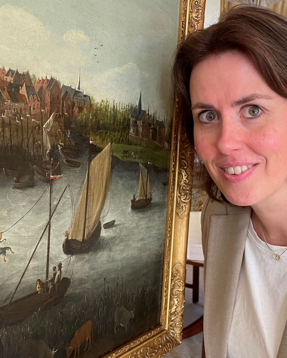 Schilderij van Lisette blijkt veel geld waard: 'Moet er met mijn ...