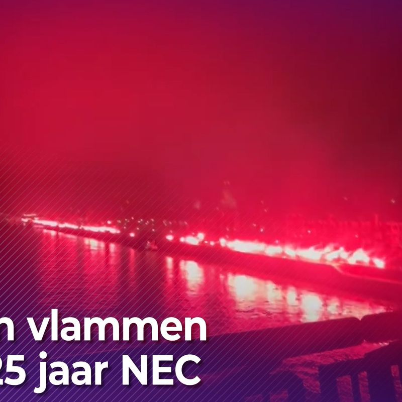 Nijmegen kleurt knalrood voor 125 jaar NEC. - Omroep Gelderland