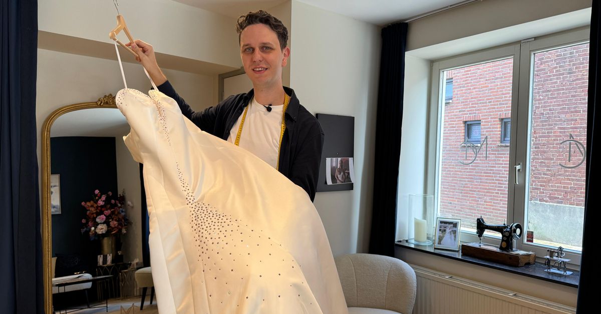 Maxim maakte een eigen versie van de Wicked-bruidsjurk, die influencer ...