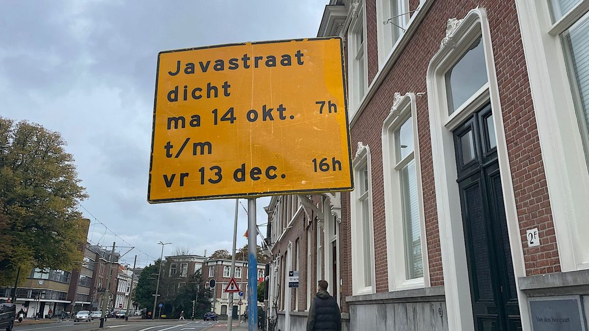Kruising Javastraat - Scheveningseweg maanden dicht voor werkzaamheden - Den Haag FM