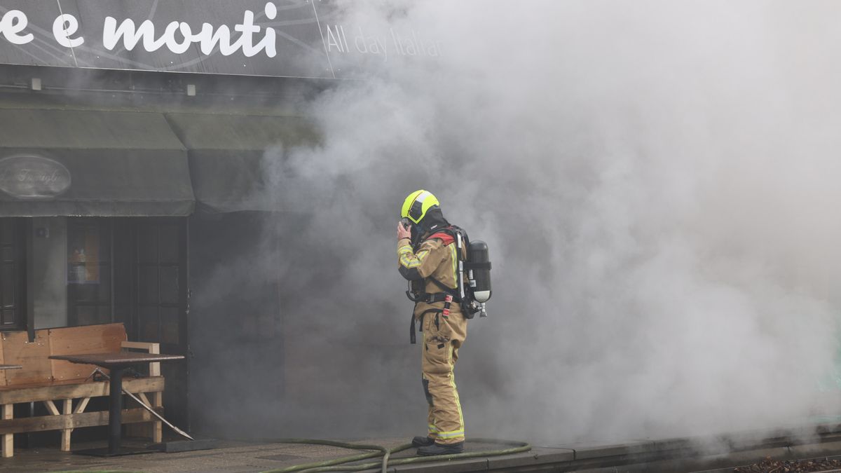 Veel rook bij brand in restaurant: 'Gelukkig waren de hulpdiensten er ...