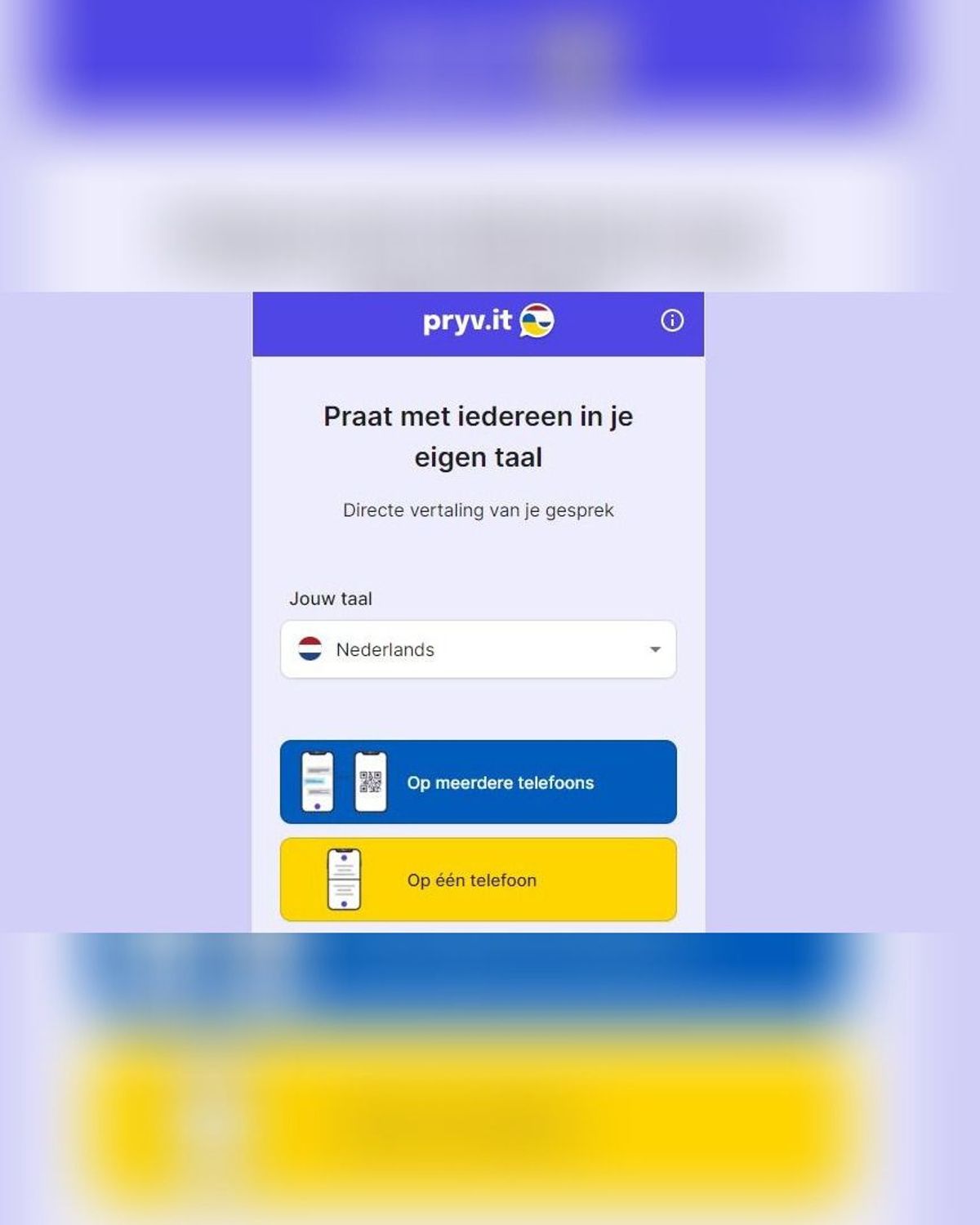 Vertaalwebsite 'Pryvit' ontwikkeld om te kunnen praten met Oekraïense ...