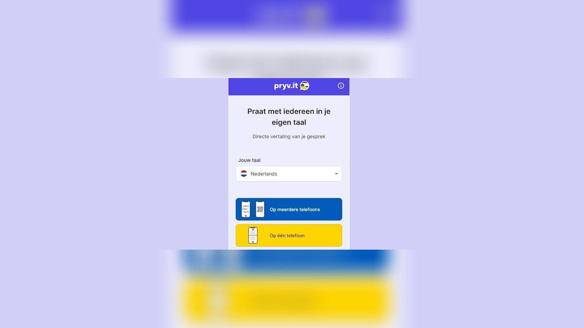 Vertaalwebsite 'Pryvit' ontwikkeld om te kunnen praten met Oekraïense ...