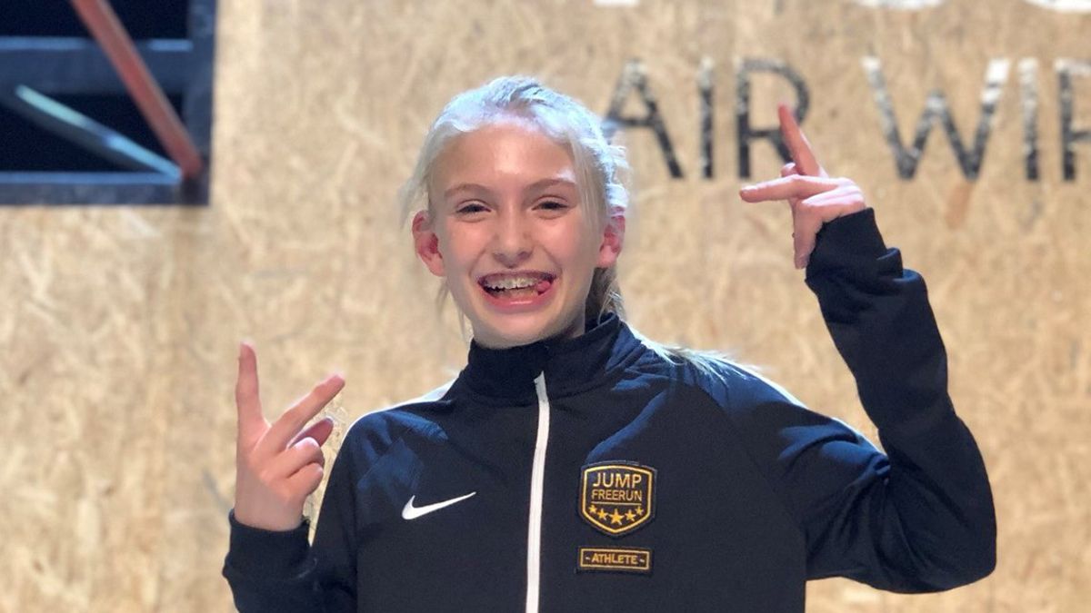 Delftse Noa (13) tweede van de wereld bij World Cup Freerunnen - Omroep ...