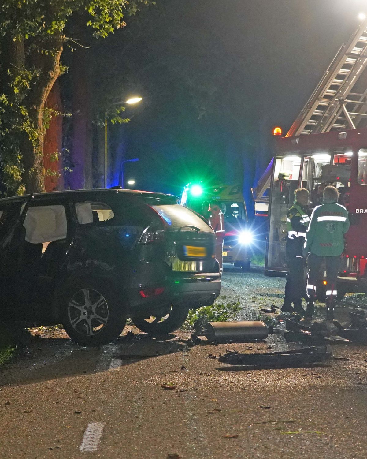 Automobilist raakt ernstig gewond bij eenzijdig ongeluk in Koekange - RTV Drenthe