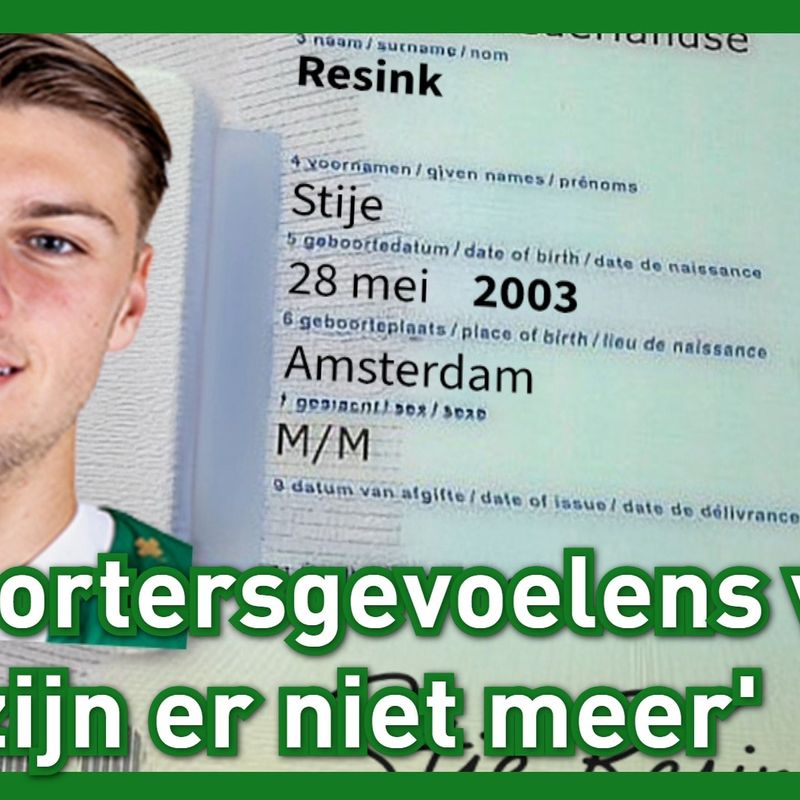Stije Resink heeft zin in treffen met club waar hij ooit voor juichte ...