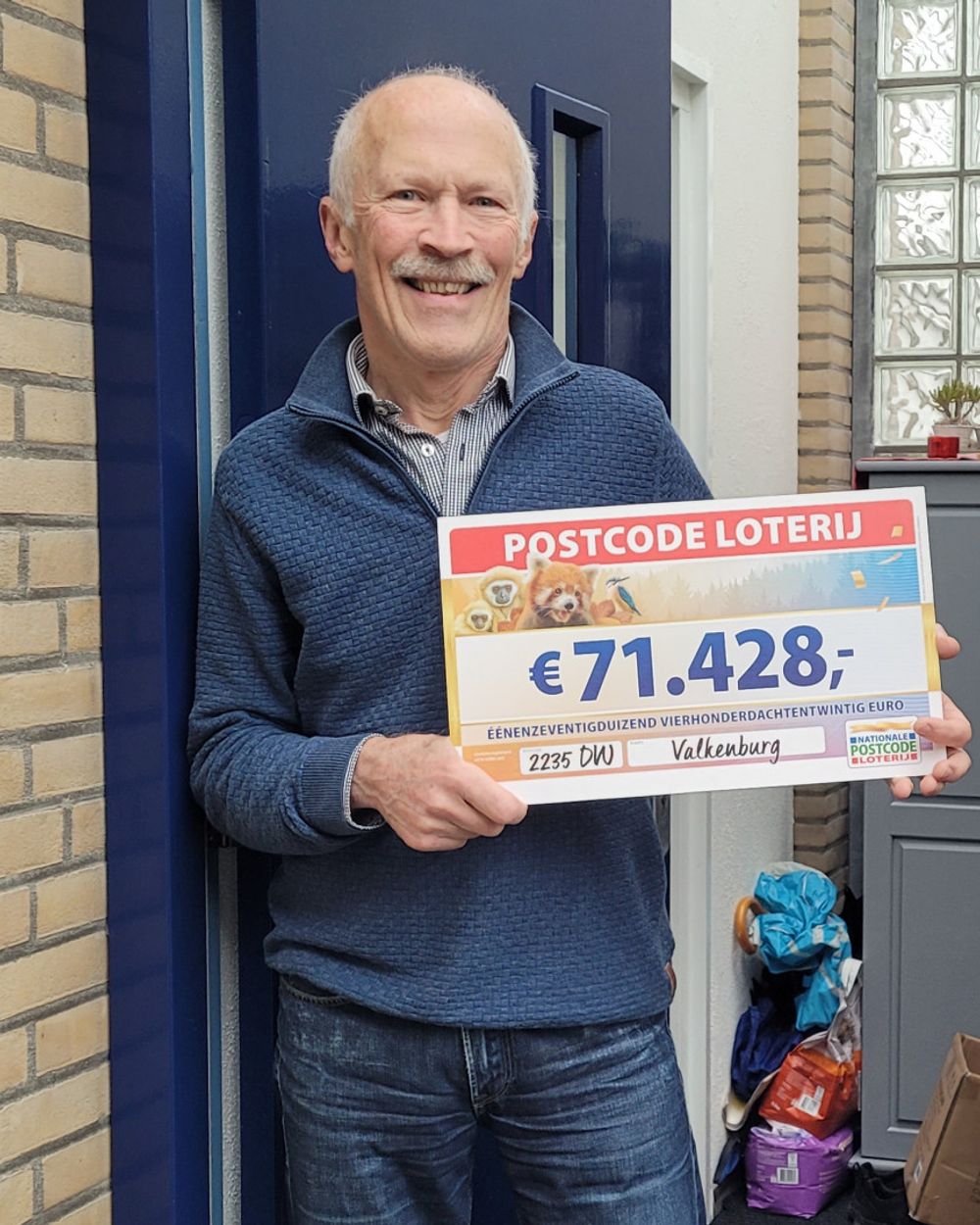 Alle bewoners van straat hebben lot en winnen straatprijs Postcode ...