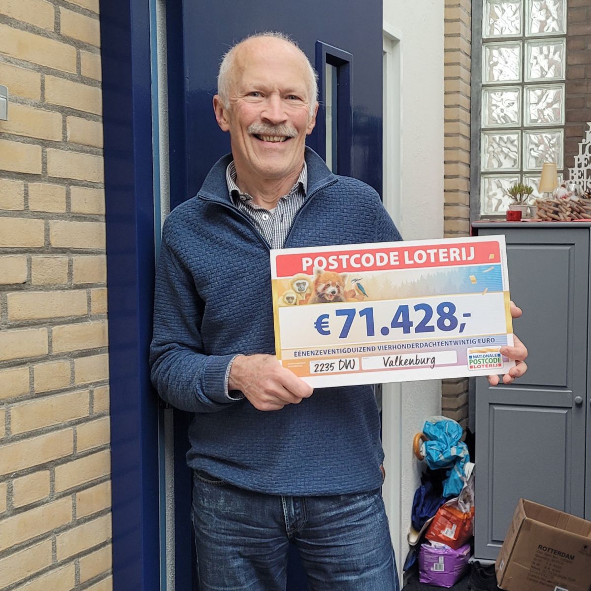 Alle bewoners van straat hebben lot en winnen straatprijs Postcode ...