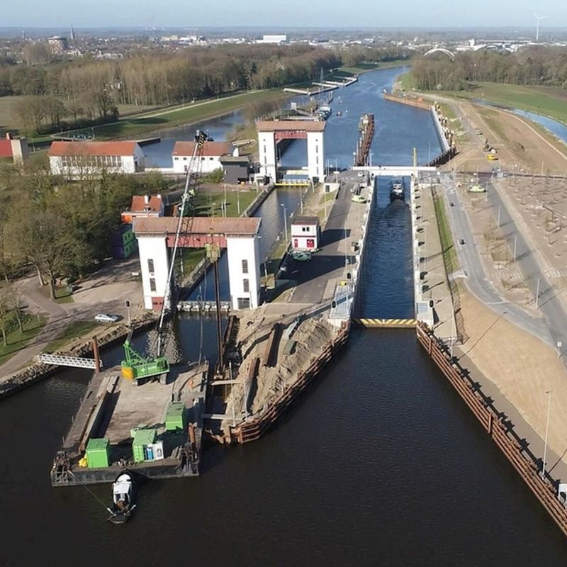 Beperkt schutten sluis Eefde opgeheven nu de Rijn weer genoeg water ...