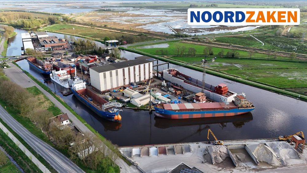 Scheepswerf GS Yard in Waterhuizen failliet - RTV Noord