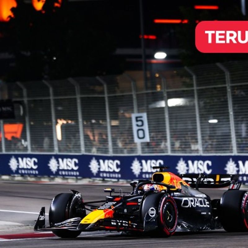 Teruglezen: Max Verstappen eindigt op een halve minuut van Norris in Singapore - L1 Nieuws