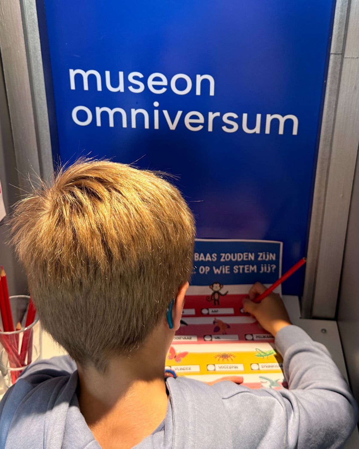 Kinderen kunnen tijdens de verkiezingen ook stemmen in Museon ...