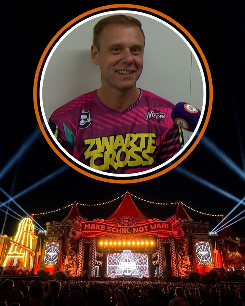 Armin van Buuren over optreden Zwarte Cross: 'Altijd beetje zenuwachtig' - Omroep Gelderland