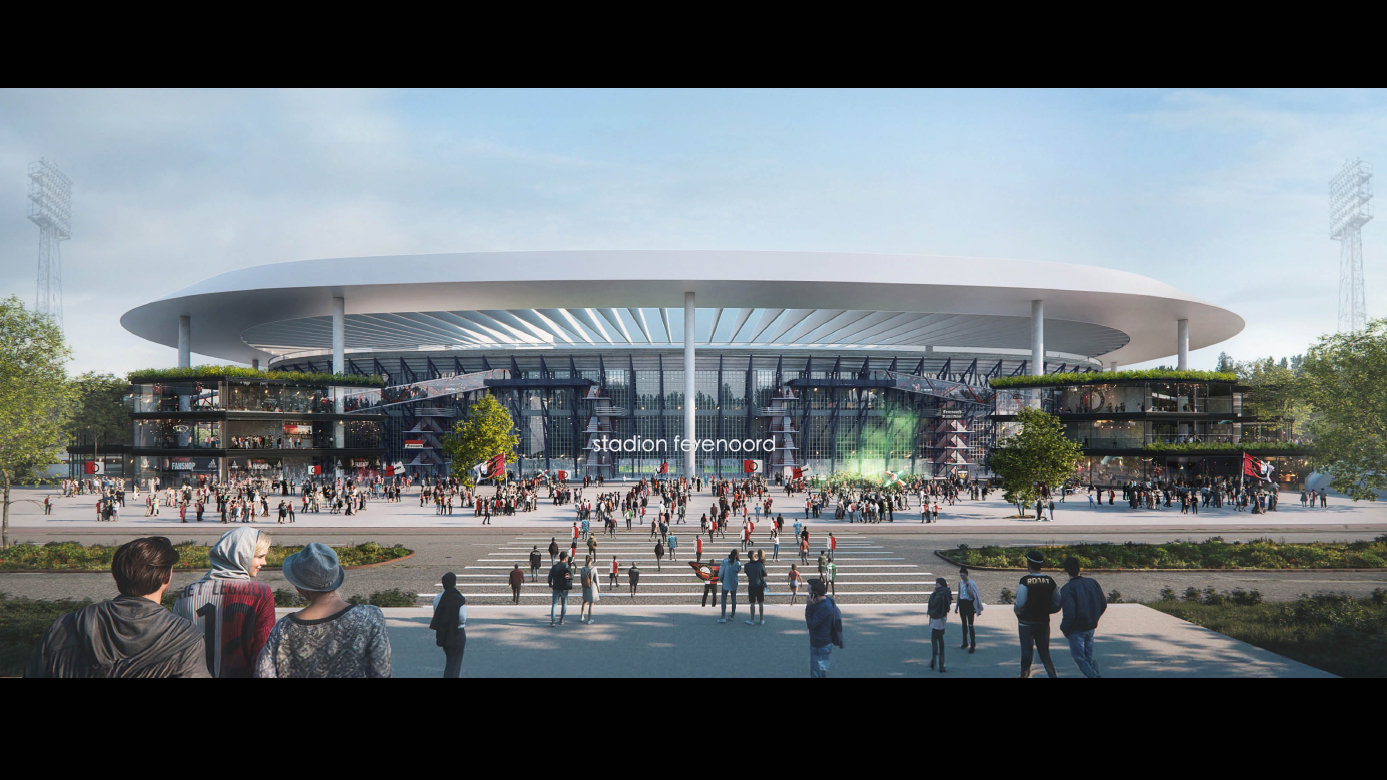 Architect licht voor het eerst zijn renovatieplan voor De Kuip toe ...