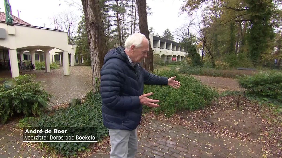 André de Boer van de Dorpsraad Boekelo over de symbolische betekenis van het betwiste standbeeld ...