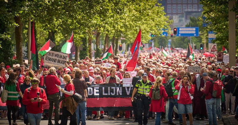 Tienduizenden mensen verwacht bij demonstratie Rode Lijn: waar moet je ...