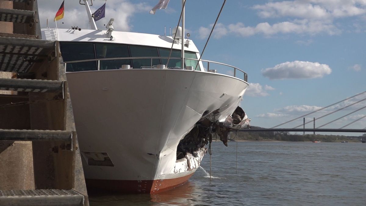 Flinke schade aan schip na aanvaring - Omroep Gelderland