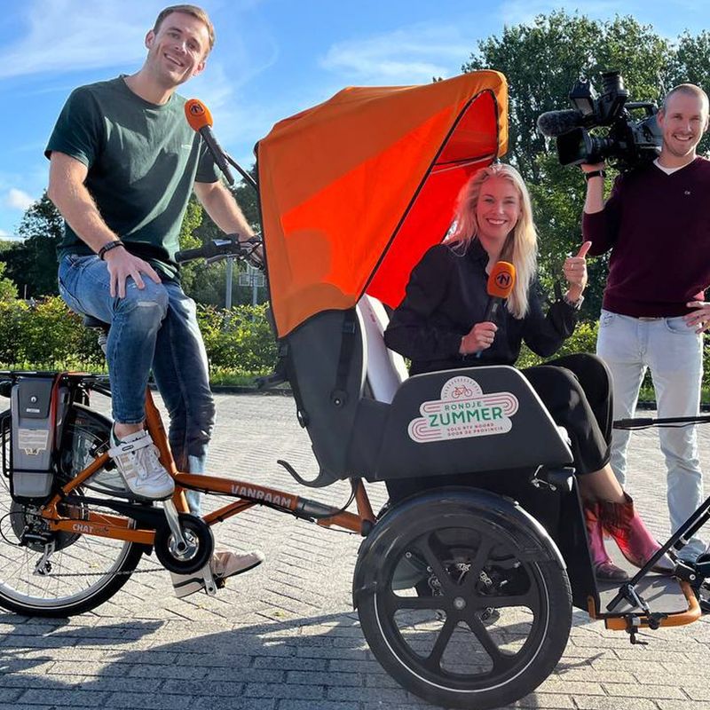 RTV Noord stapt op de riksja deze zomer! Fiets je mee? - RTV Noord