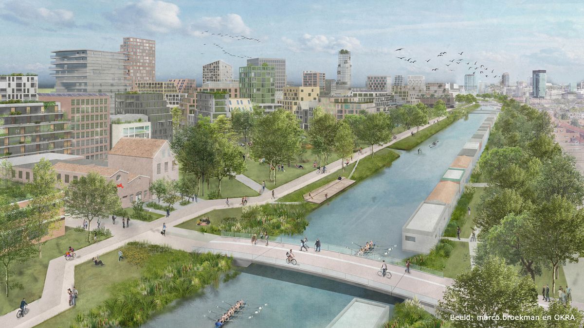 Nieuwe Utrechtse woonwijk Merwede gaat de hoogte in en wordt geheel ...