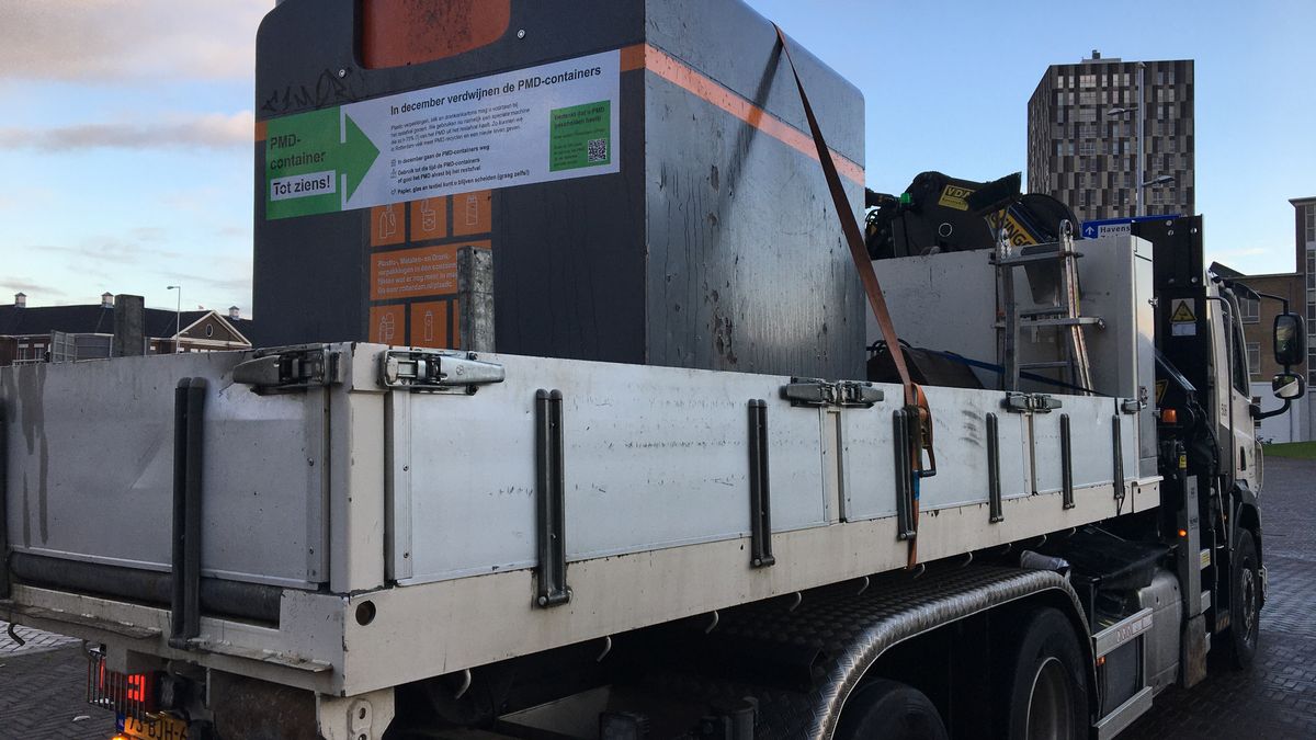 PMD-containers verdwijnen uit Rotterdam - Rijnmond