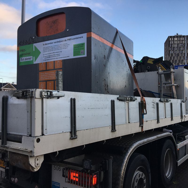 PMD-containers verdwijnen uit Rotterdam - Rijnmond