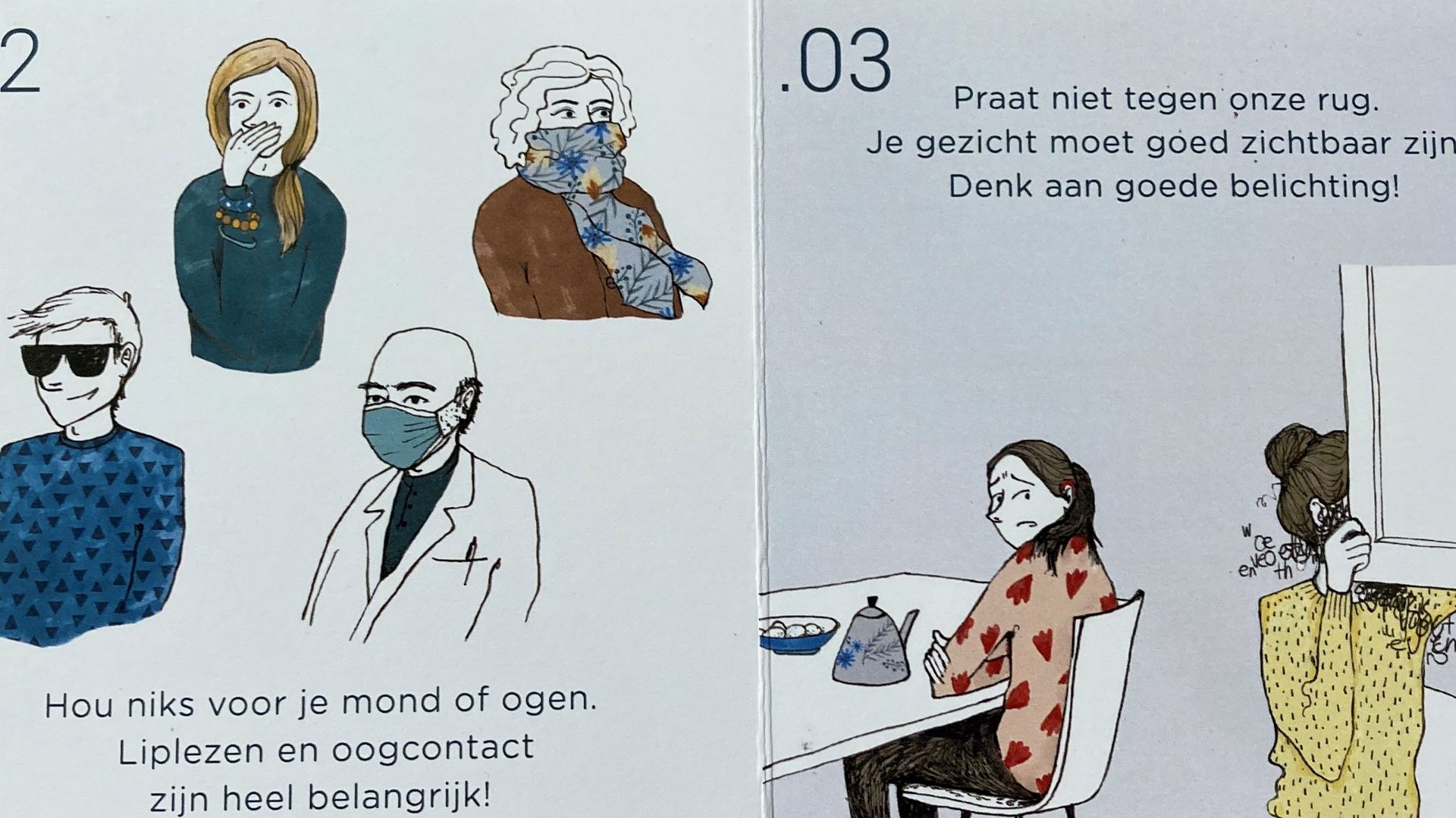 Hoe communiceer je met iemand die slechthorend is? Kunstenaar Geeske ...