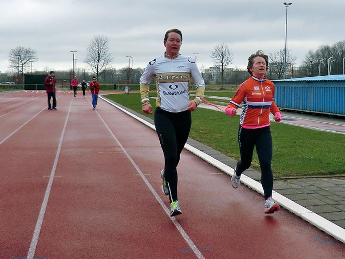 Film Running Blind over blinde hardlopers - Rijnmond