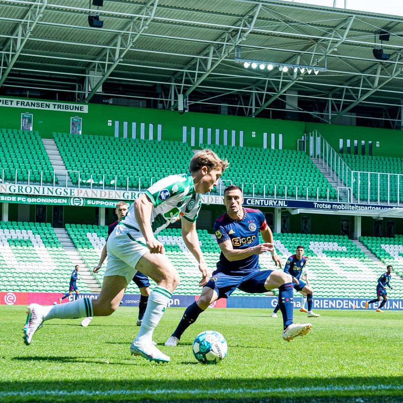 Lees terug: FC Groningen verliest in leeg Euroborg met 3-2 van Ajax - RTV Noord