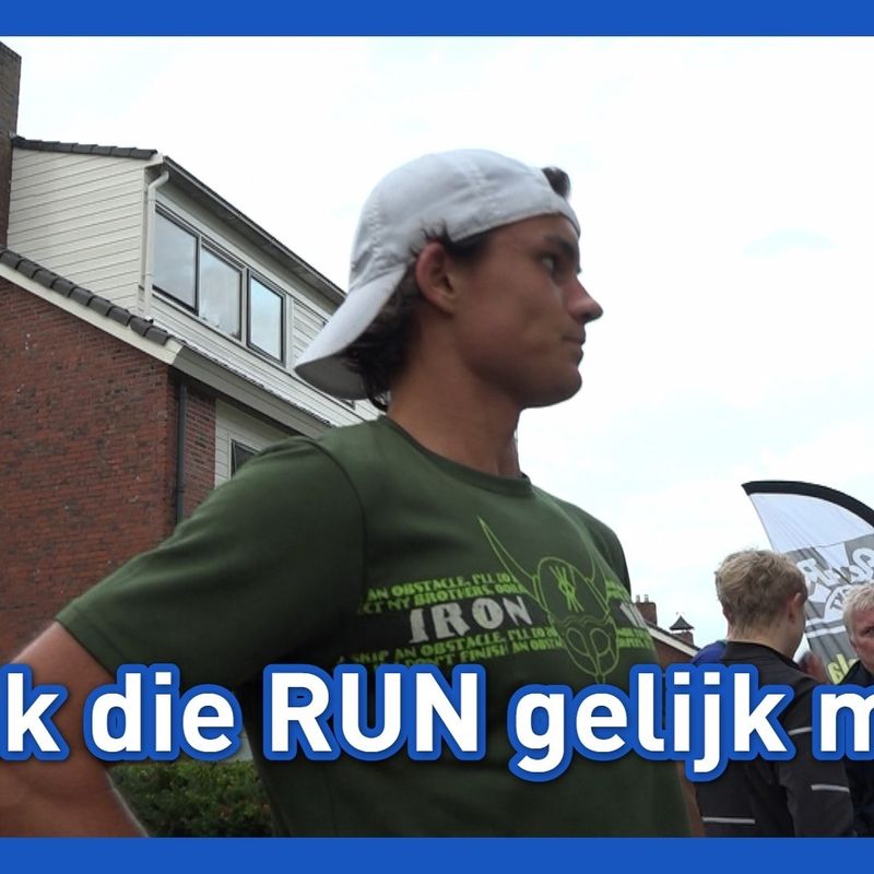 Jonge RUN-deelnemer: 'Bij de start niet denken dat je nog honderd ...