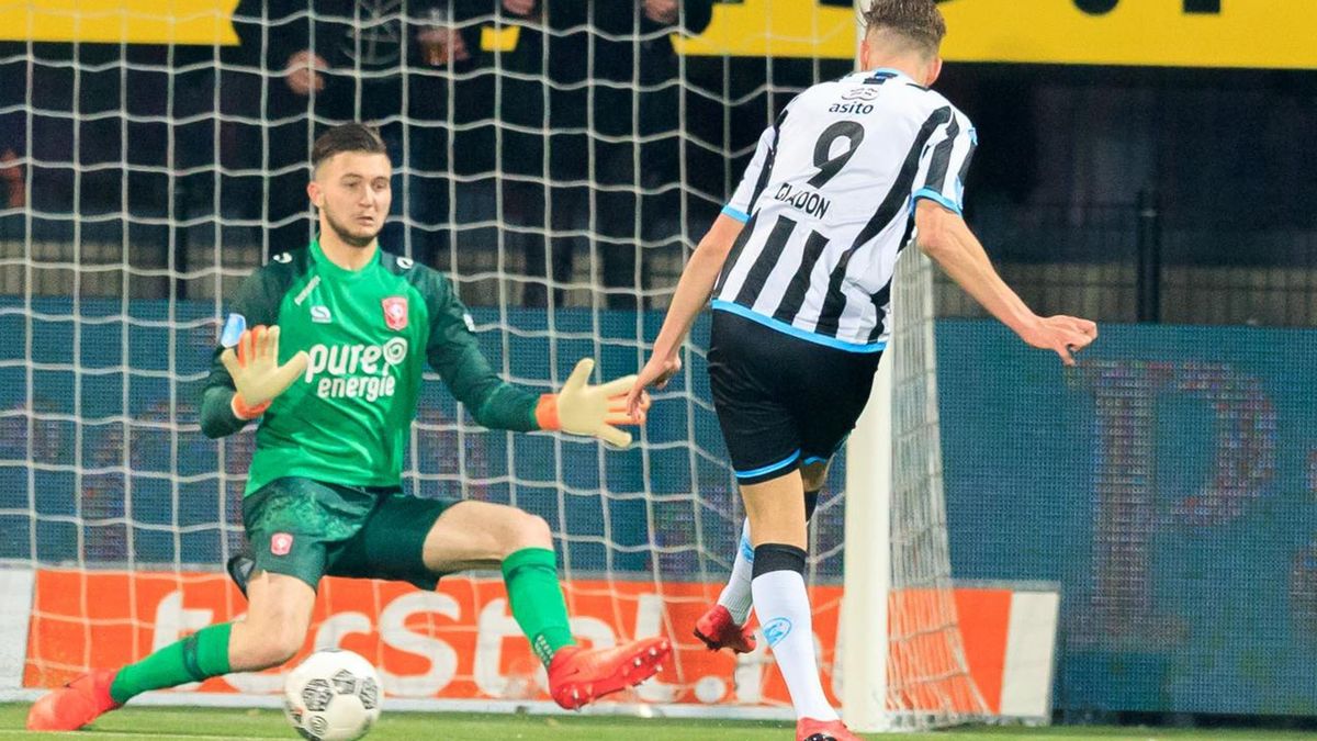 Paul Gladon op weg naar FC Groningen - RTV Noord