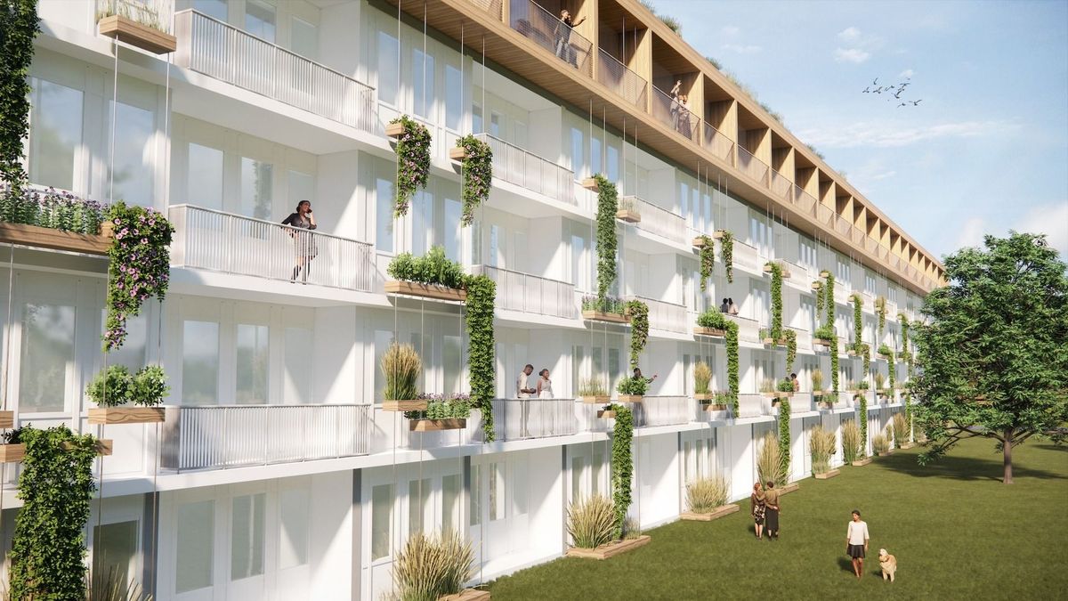 WoonFriesland wil nieuwe woningen bouwen op bestaande gebouwen - Omrop ...