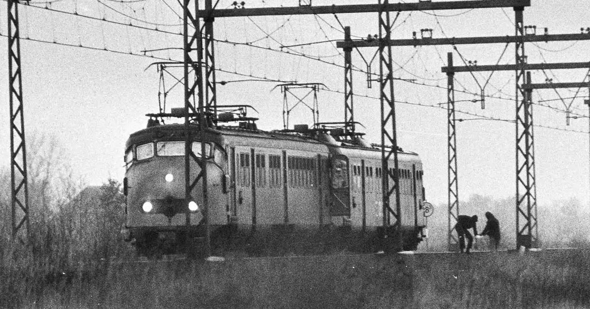De trein die 50 jaar geleden niet meer verder ging: 'Shit, ze gaan me ...
