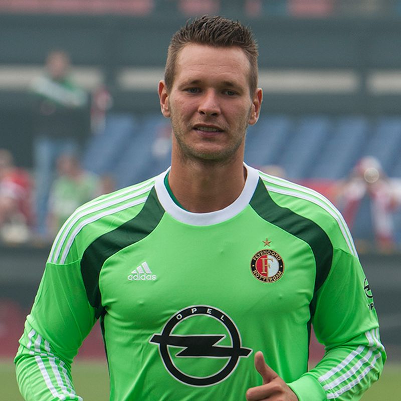 Erwin Mulder traint apart in De Kuip - Rijnmond