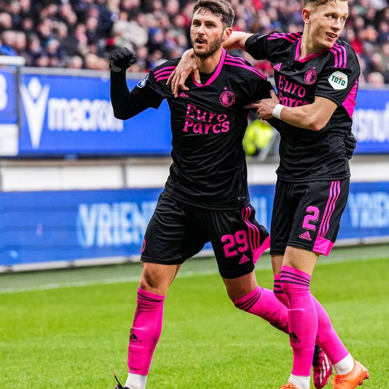 Feyenoord boekt tegen sc Heerenveen zwaarbevochten zege en herovert koppositie - Rijnmond