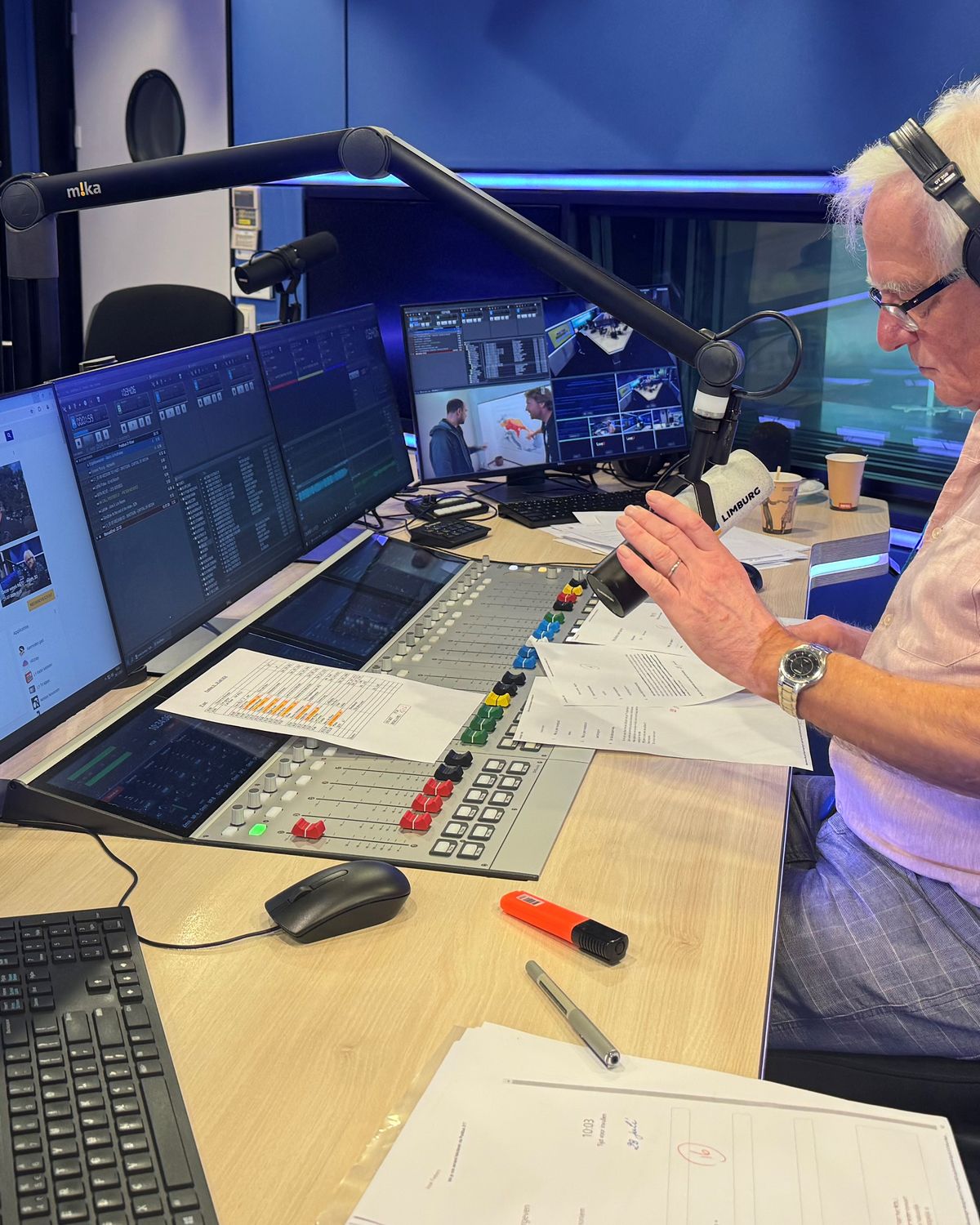 Radio maken was een jongensdroom voor Pieter Kiewied, maar hij legt de ...