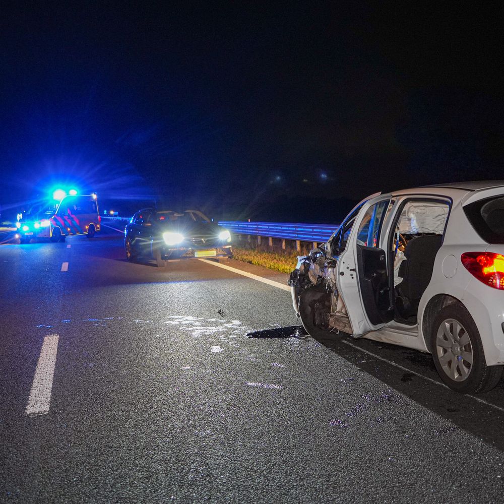 Mogelijk spookrijder betrokken bij ongeluk op N34 bij Emmen - RTV Drenthe