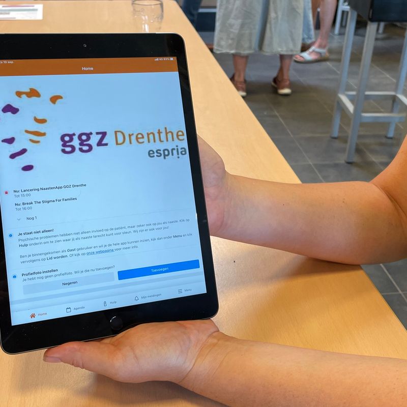 GGZ Drenthe lanceert app: 'Helpt naasten bij ondersteunen van mensen ...