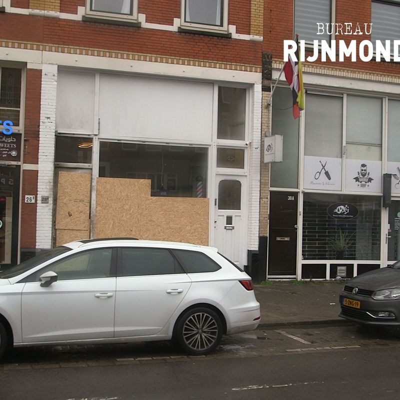 Rotterdamse kapperszaak kort na opening vernield - Rijnmond