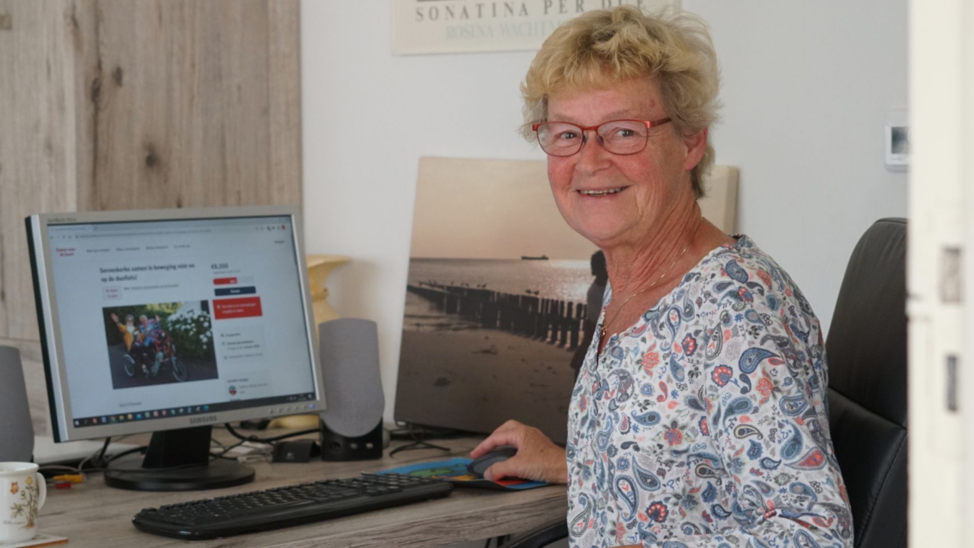 Ineke hing een duofiets in een wensboom en nu krijgt ze 'm nog ook ...