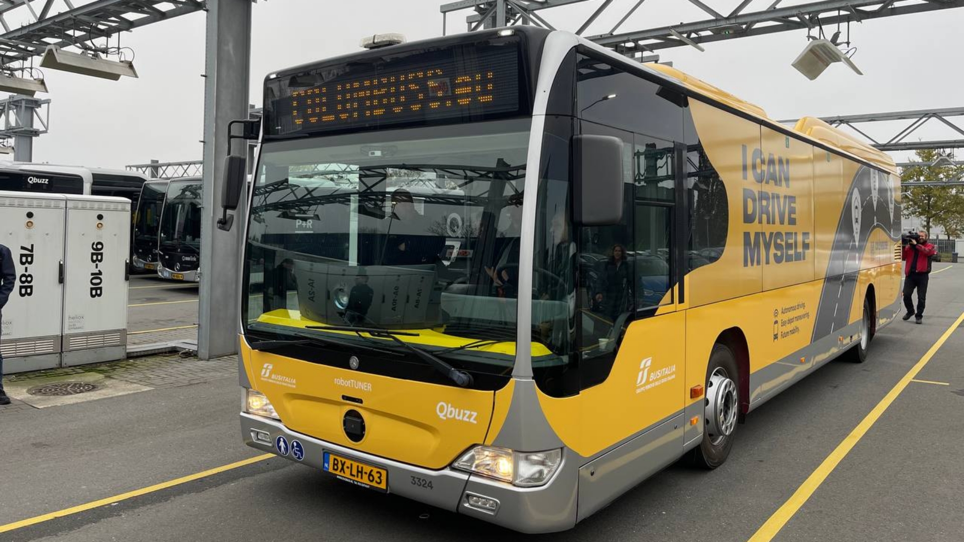 Op pad met de zelfrijdende bus: 'Dit is de toekomst voor Groningen ...