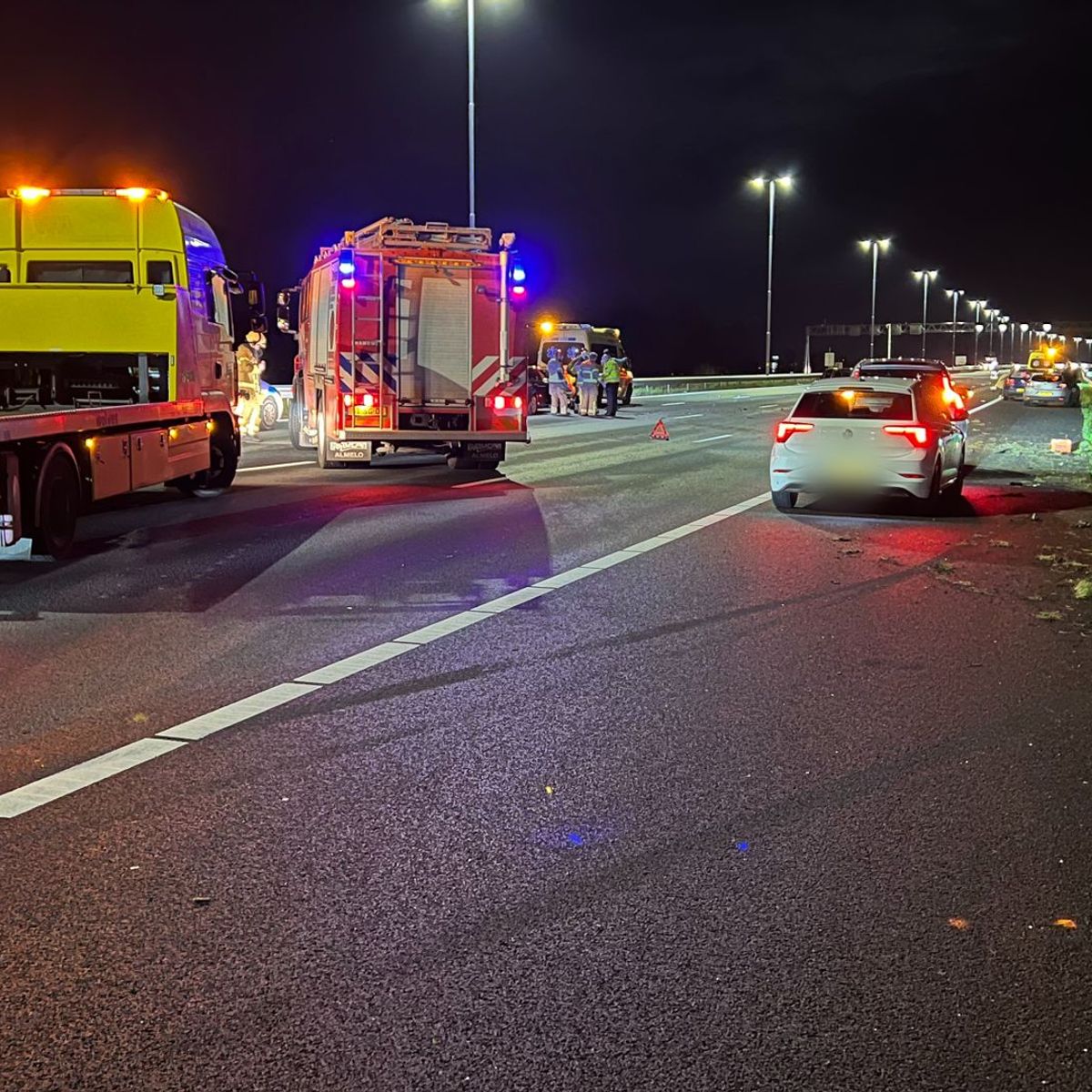 Ongeval op A1 • 315 kilo vuurwerk in woning - Omroep Gelderland