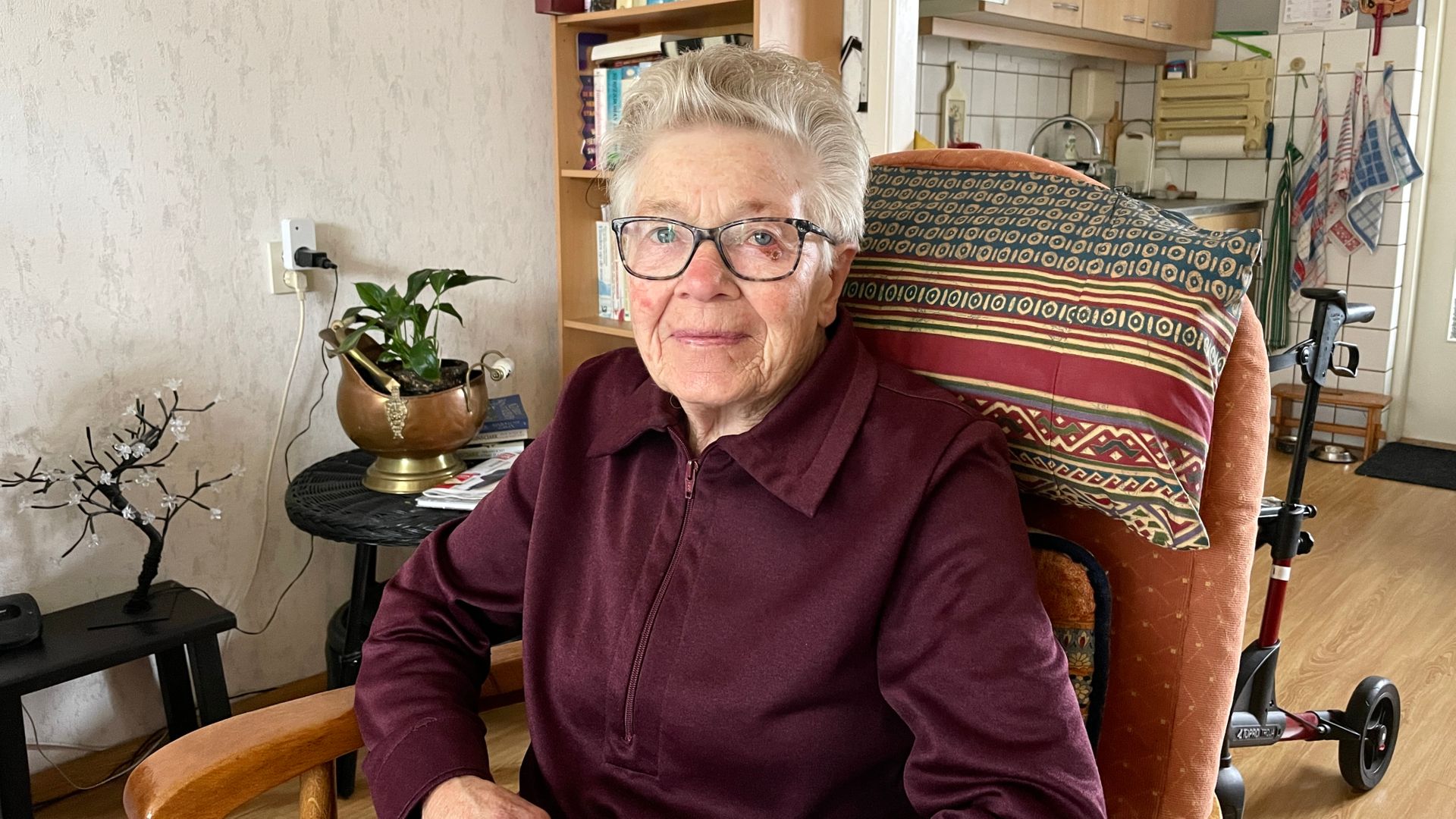 'Mijn moeder is 90, en een koukleum. Maar de verwarming kan niet aan ...