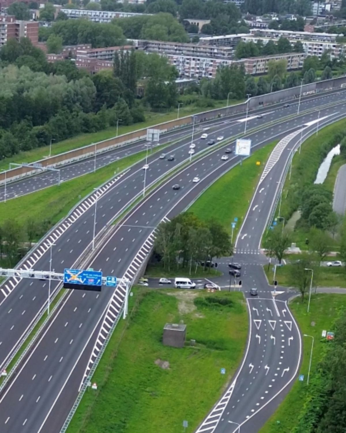 A20 van en naar Hoek van Holland komende drie nachten dicht - Rijnmond
